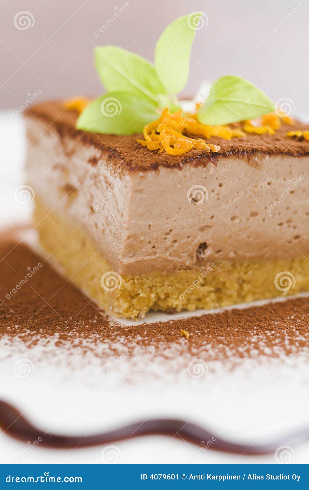 Mocca cheese cake stock image. Image of cakes, calories - 4079601