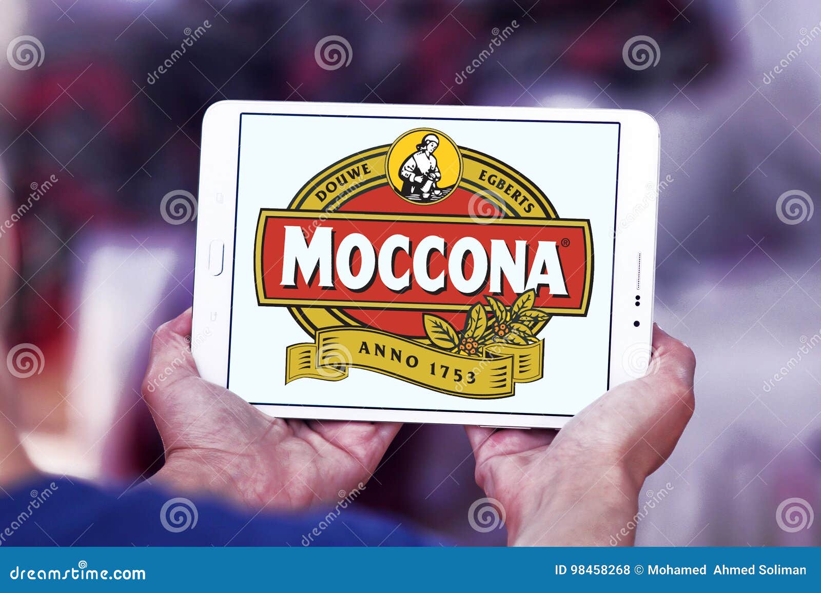 Moccona coffee brand logo editorial stock photo. Image of community ...