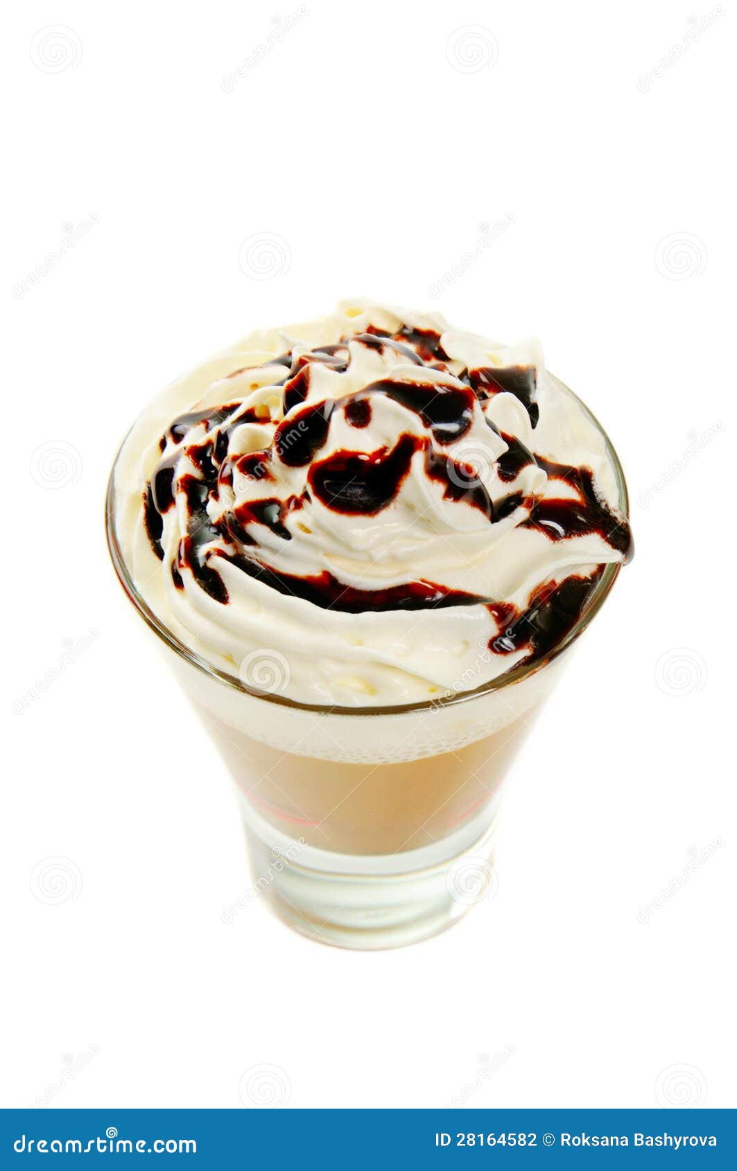 Mocha isolated stock photo. Image of black, frappuccino - 28164582