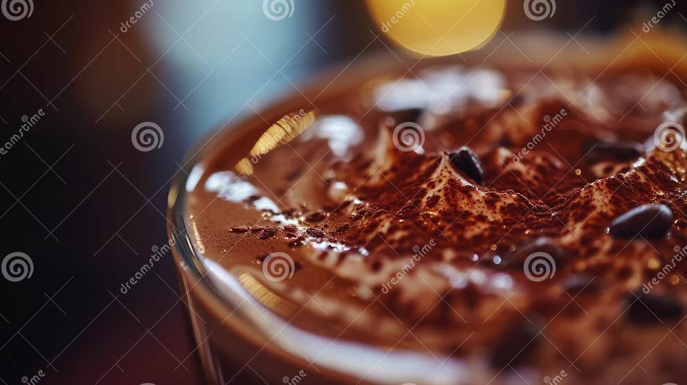 Mocha Magic: a Sensory Journey. Stock Illustration - Illustration of ...