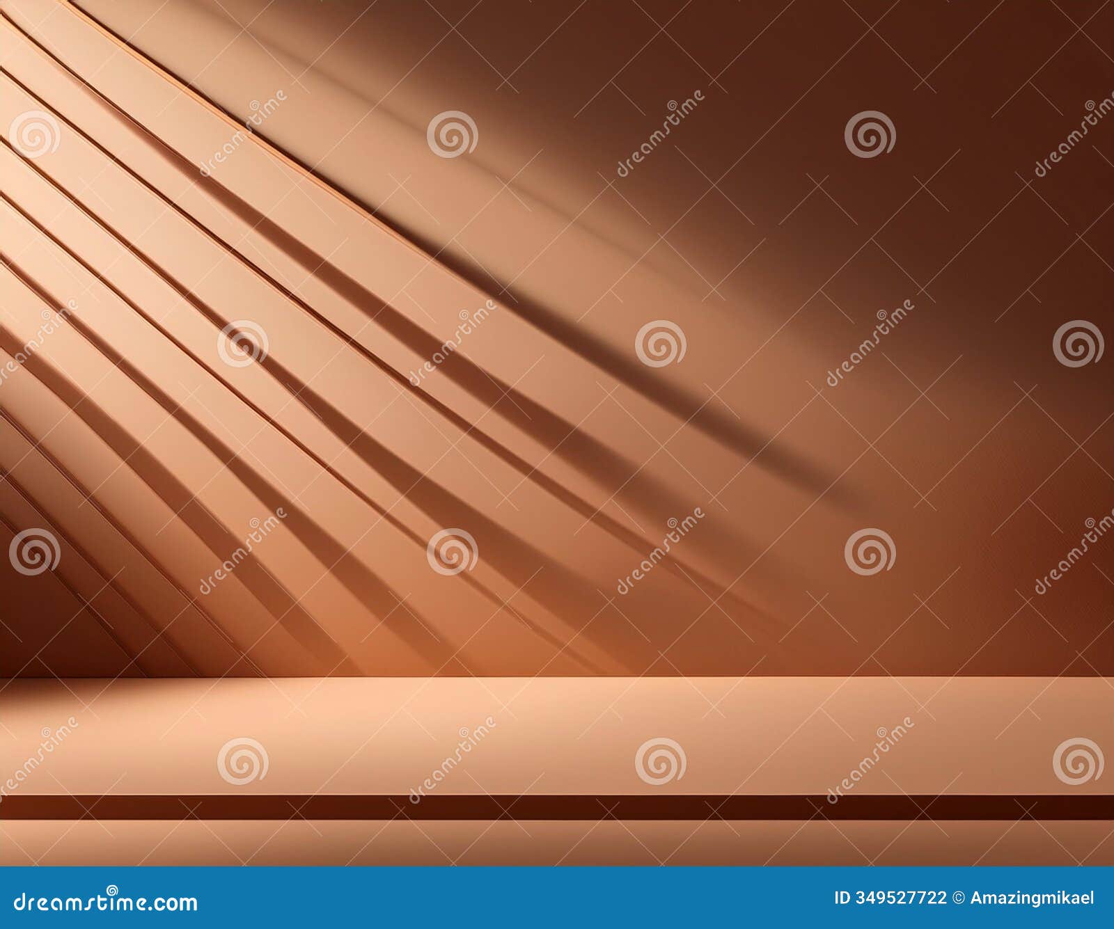 Mocha Mousse Color Gradient with Shadows Stock Photo - Image of ...