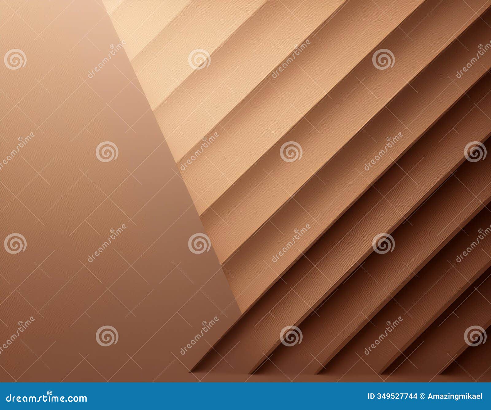 Mocha Mousse Color Gradient with Shadows Stock Photo - Image of ...