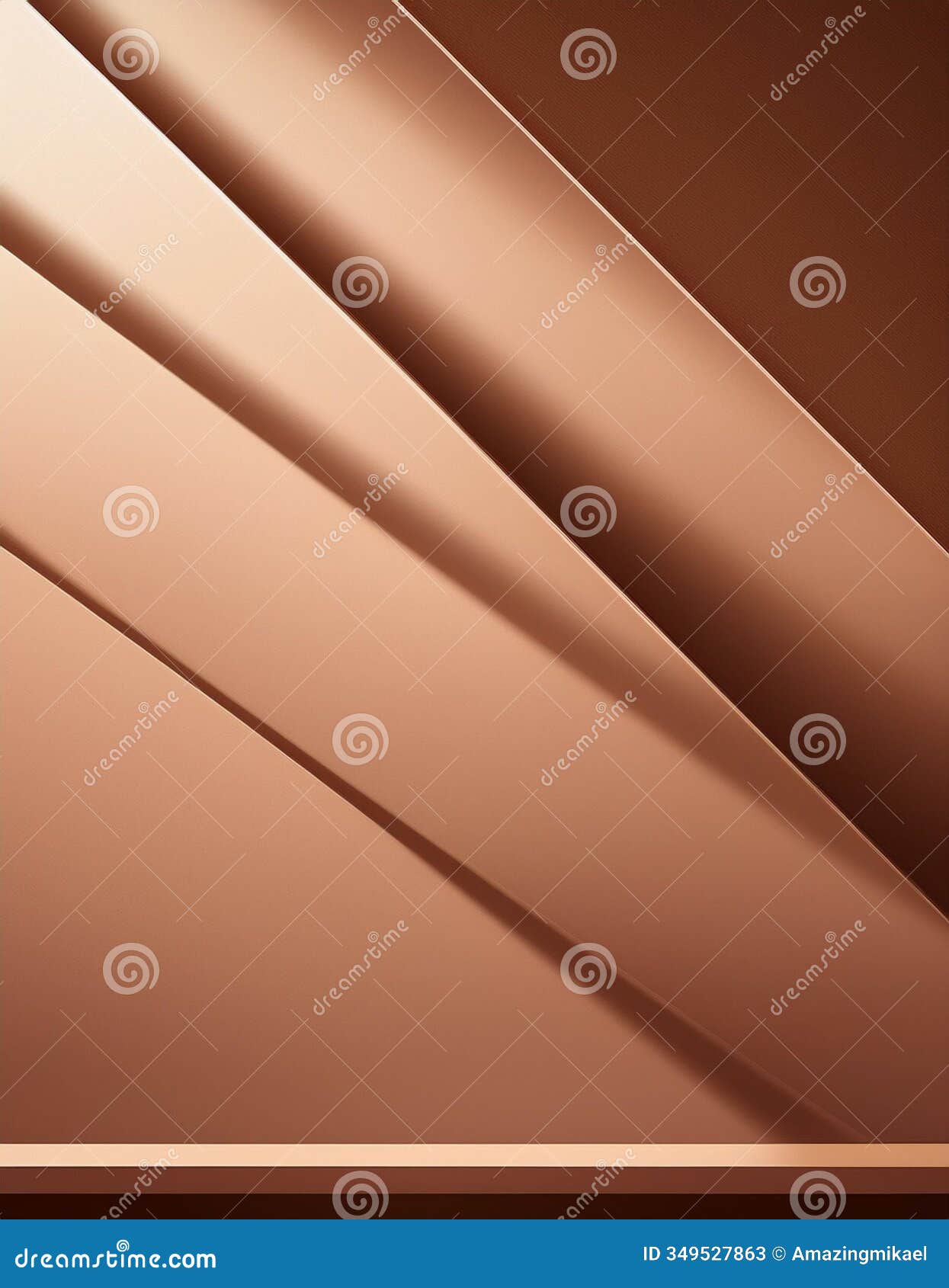 Mocha Mousse Color Gradient with Shadows Stock Image - Image of ...