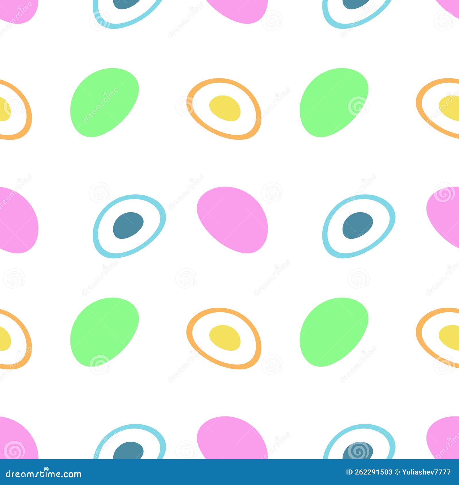 Mochi Seamless Pattern. Japanese Mochi With Different Fillings On Black ...