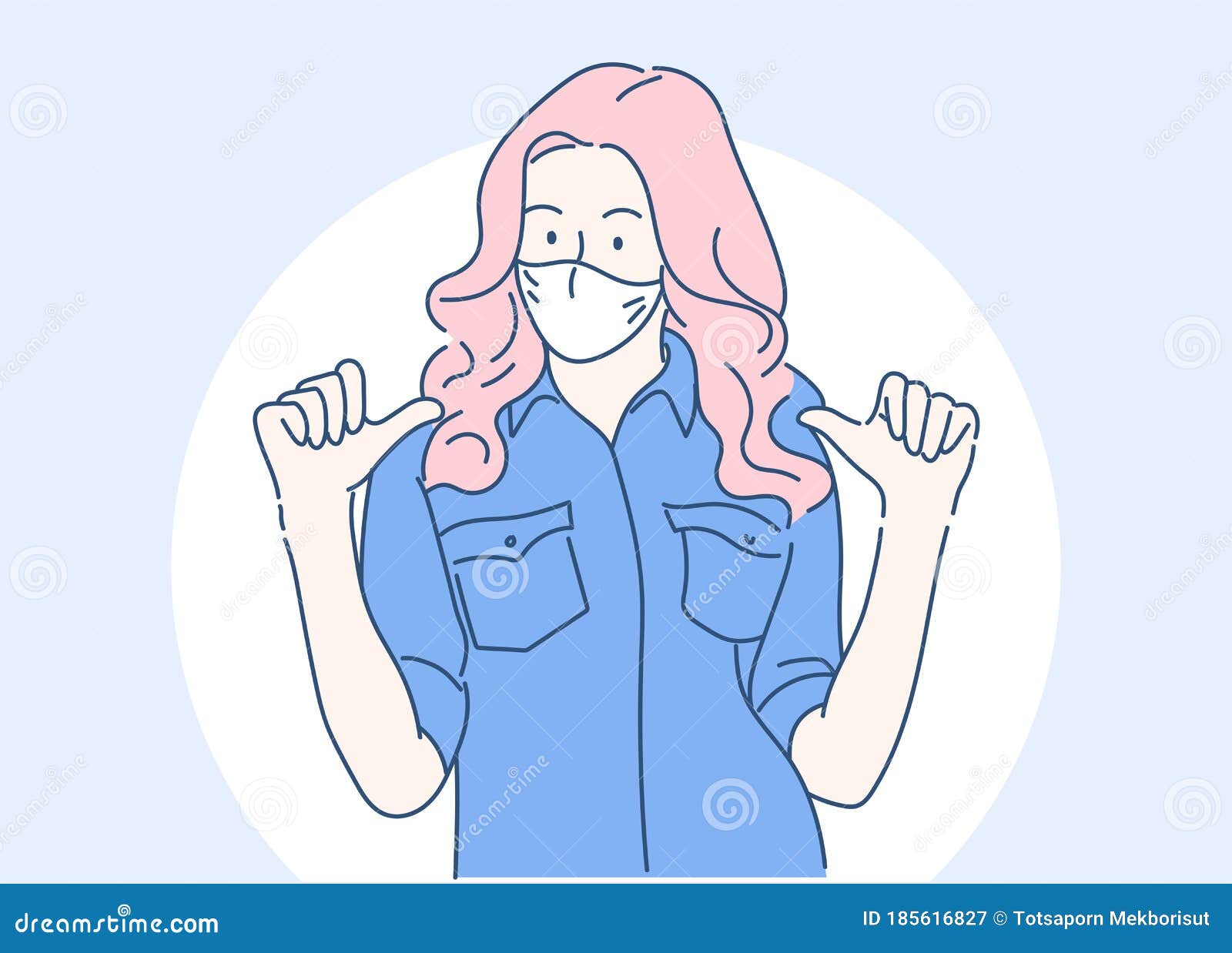 Pointing Oneself Stock Illustrations – 41 Pointing Oneself Stock ...