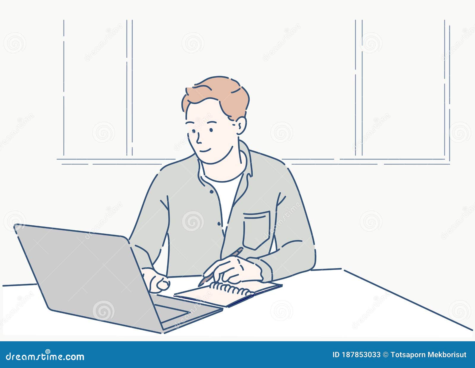 Work Comes Stock Illustrations – 896 Work Comes Stock Illustrations ...