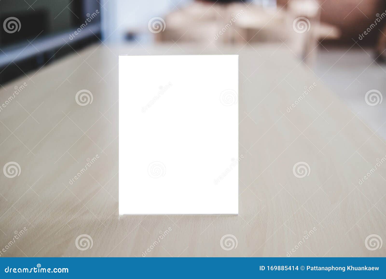 Mock Up Acrylic Frame Posters Pattern Template Forms Background, Blank ...