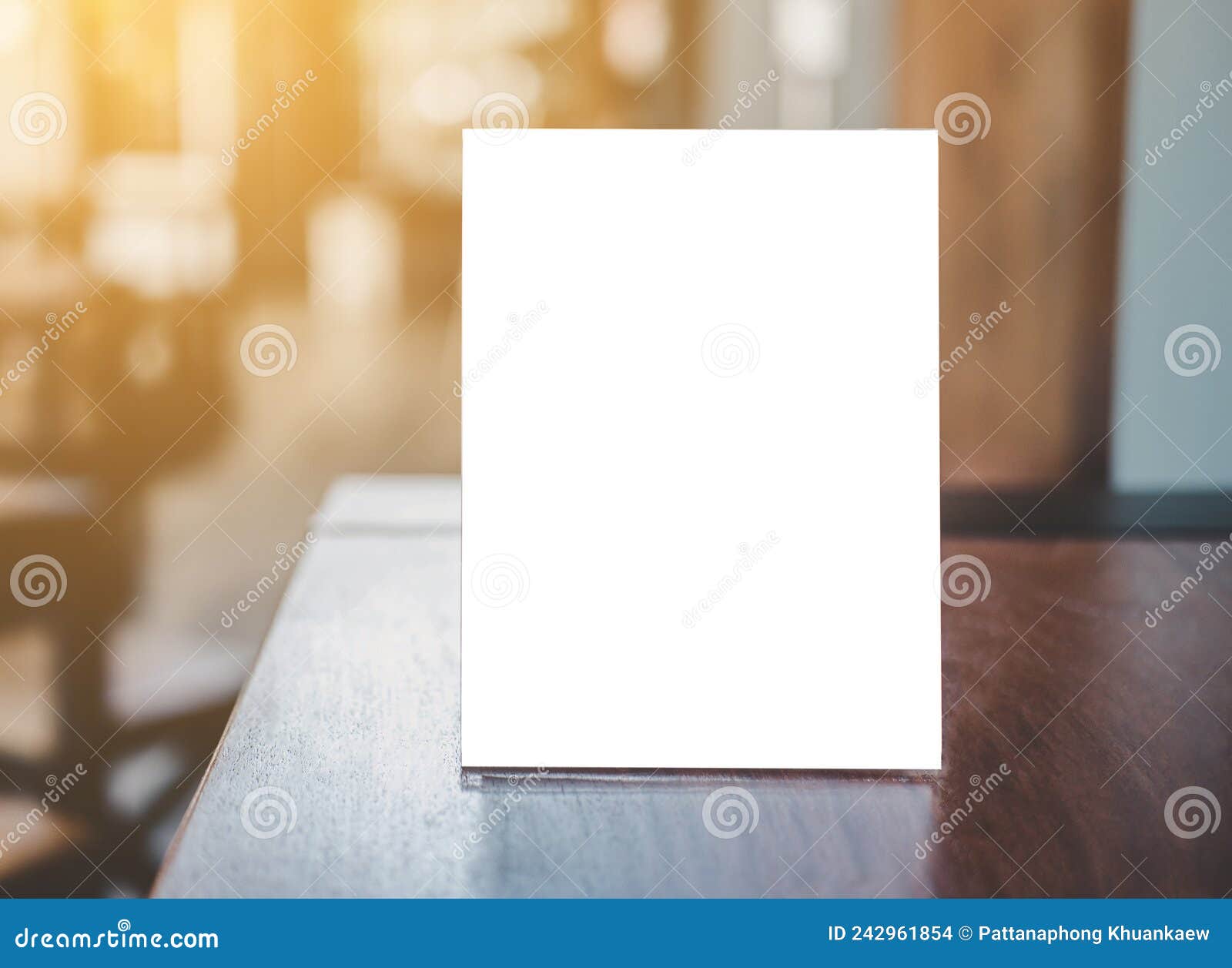 Mock Up Acrylic Frame Posters Pattern Template Forms Background, Blank ...