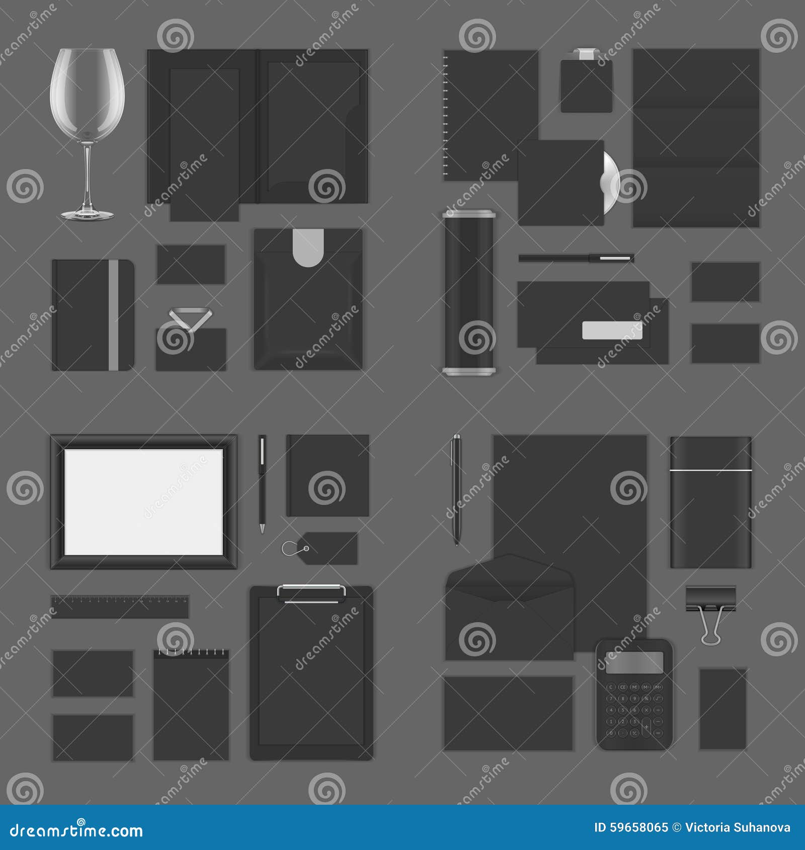 Mock Up for Logo Presentation Corporate Identity Stock Vector ... Mock Up for Logo Presentation Corporate Identity Stock Vector ...