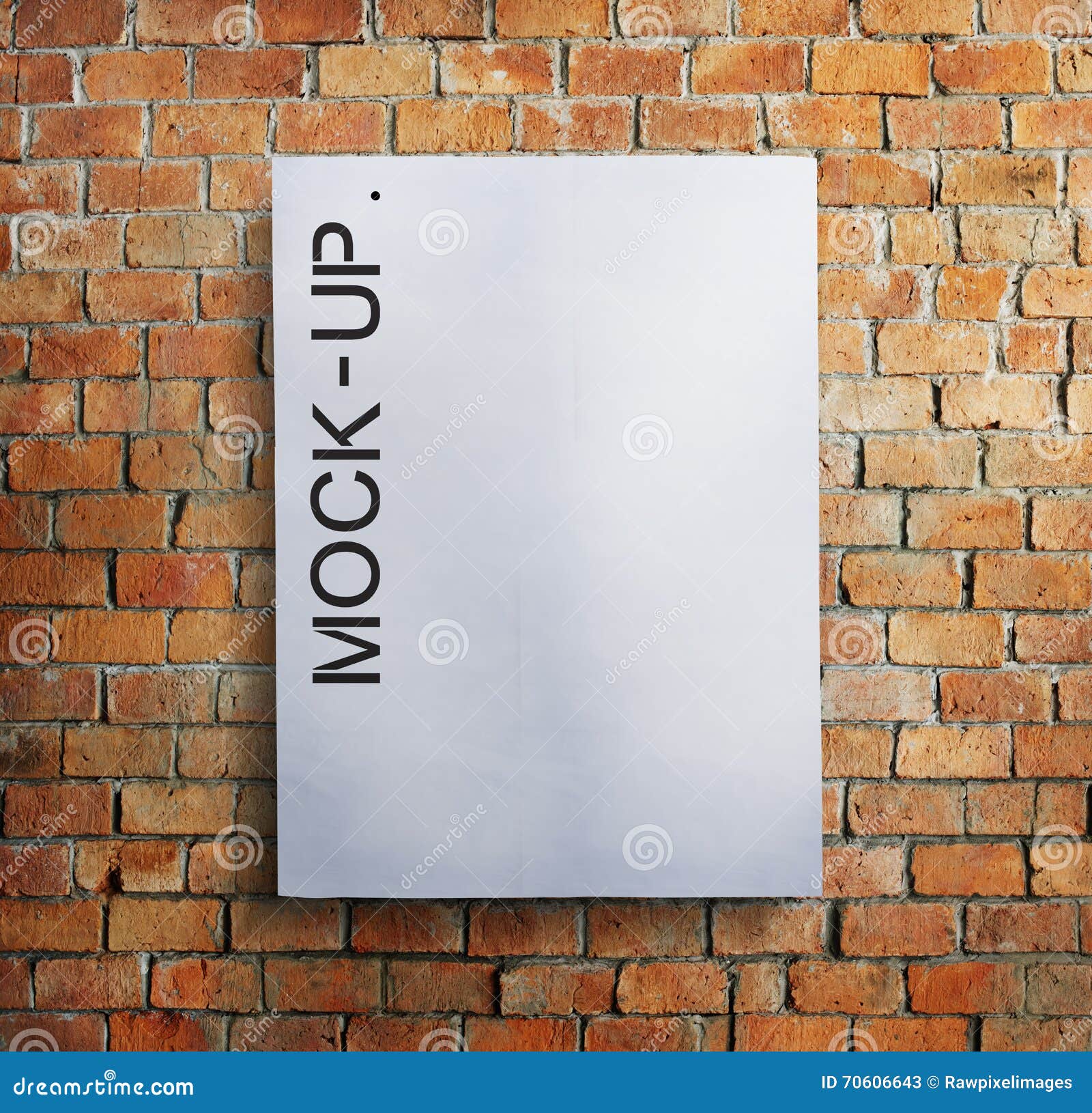 Mock Up Model Typography Object Sample Concept Stock Image - Image of ...