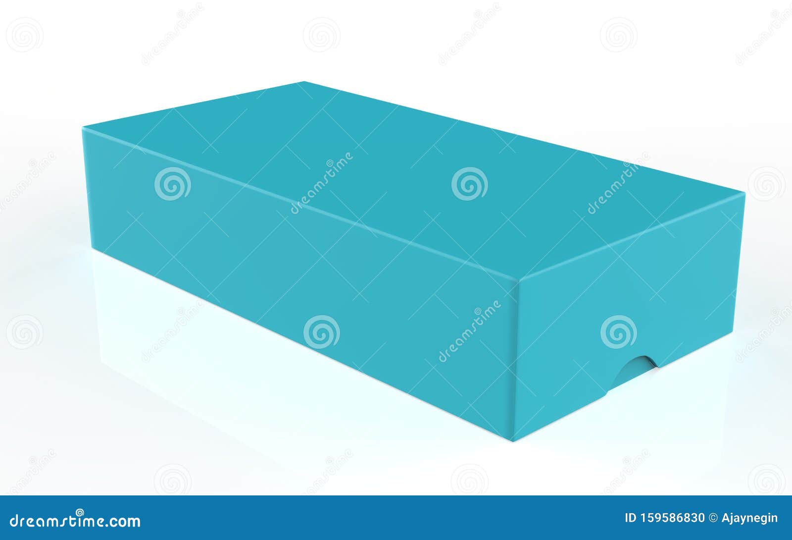Mock Up Original Box, Packaging Design Stock Illustration ...