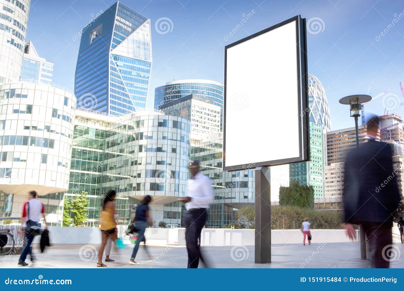 Billboard With Advertisement Of Rental Apartments For New Construction ...