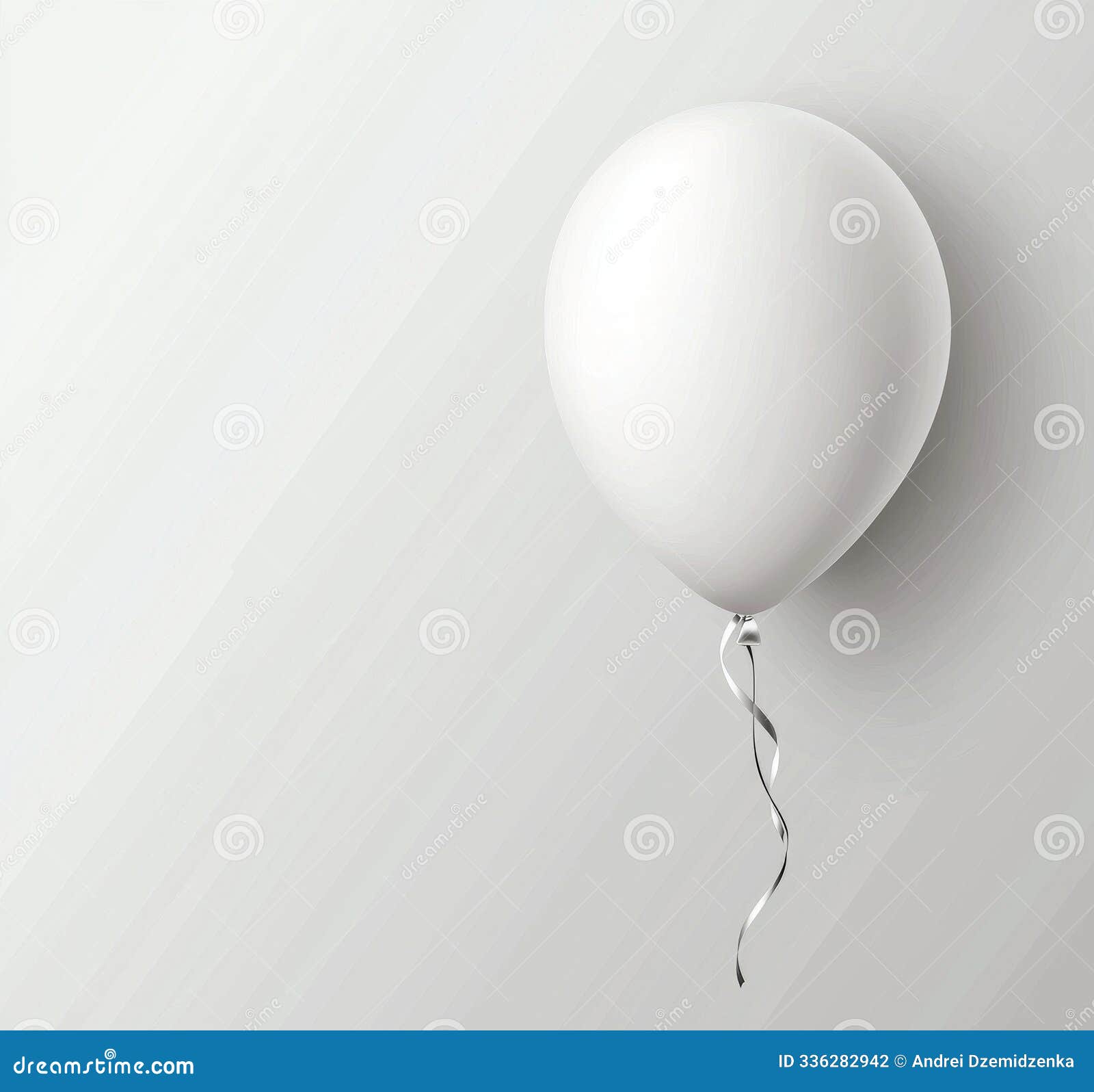 Mock-up of Pale White Balloon Holding in Hand. Clean, Pure Balloon ...