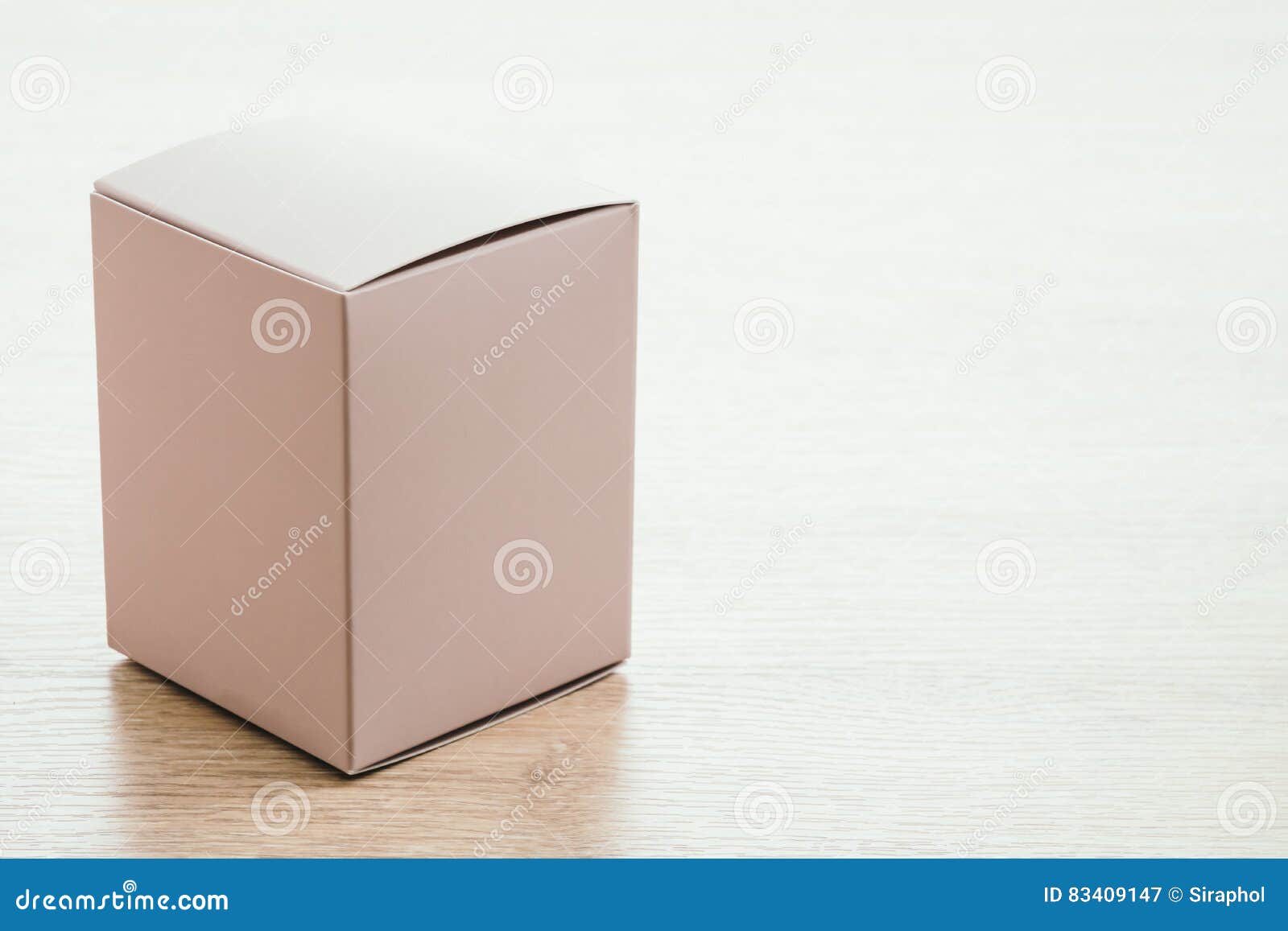 Mock up paper box stock image. Image of texture, retro - 83409147