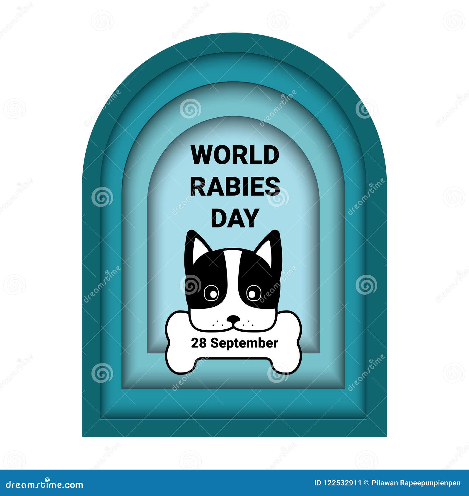 Rabies Cartoon Infographic. Hydrophobia. Infographic. Stock Photography ...