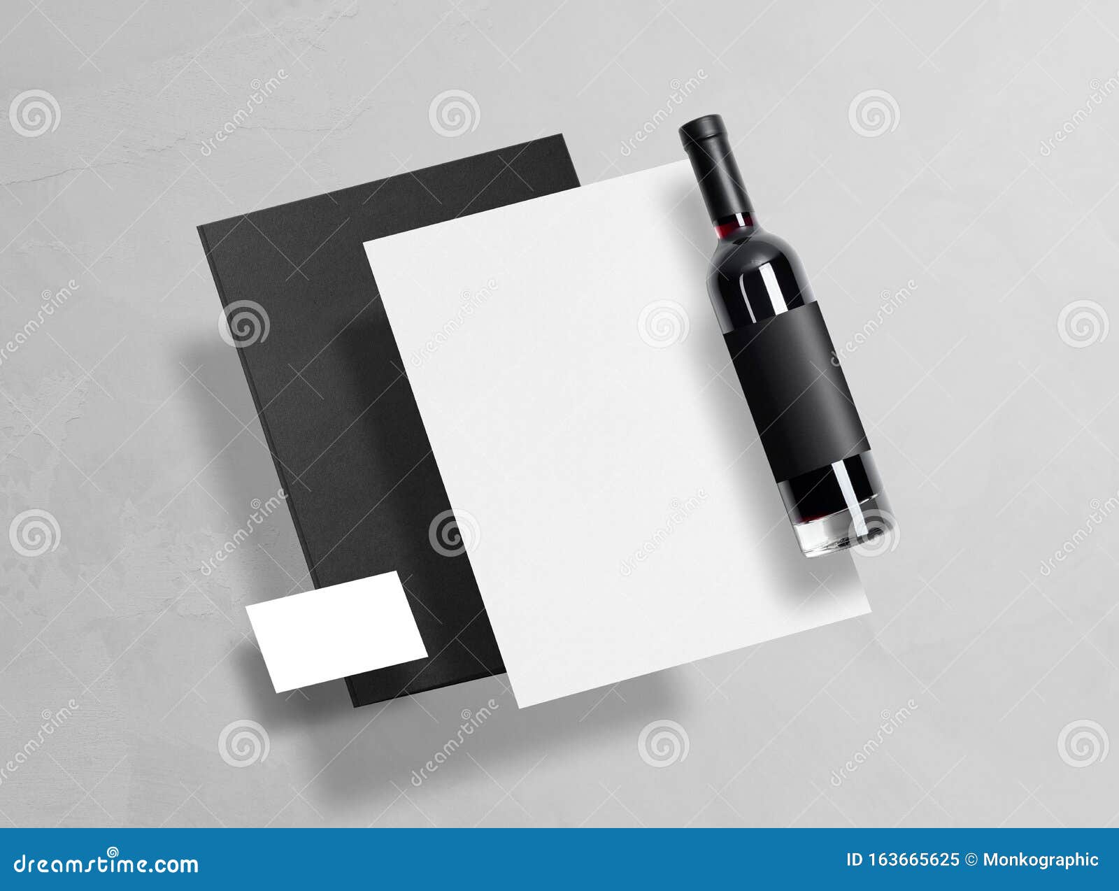 Mock Up. Template For Brand Identification. Blank Objects For Placing ...