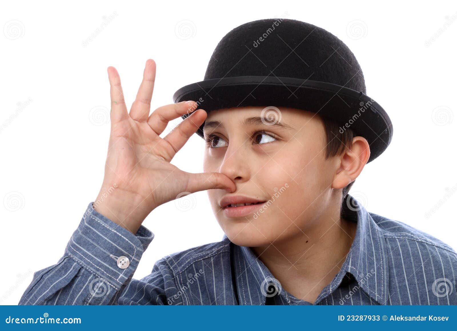 Mocking boy stock image. Image of youth, small, joyful - 23287933