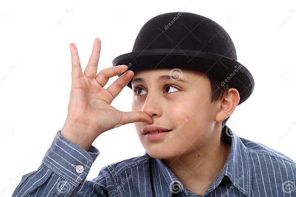 Mocking boy stock image. Image of youth, small, joyful - 23287933
