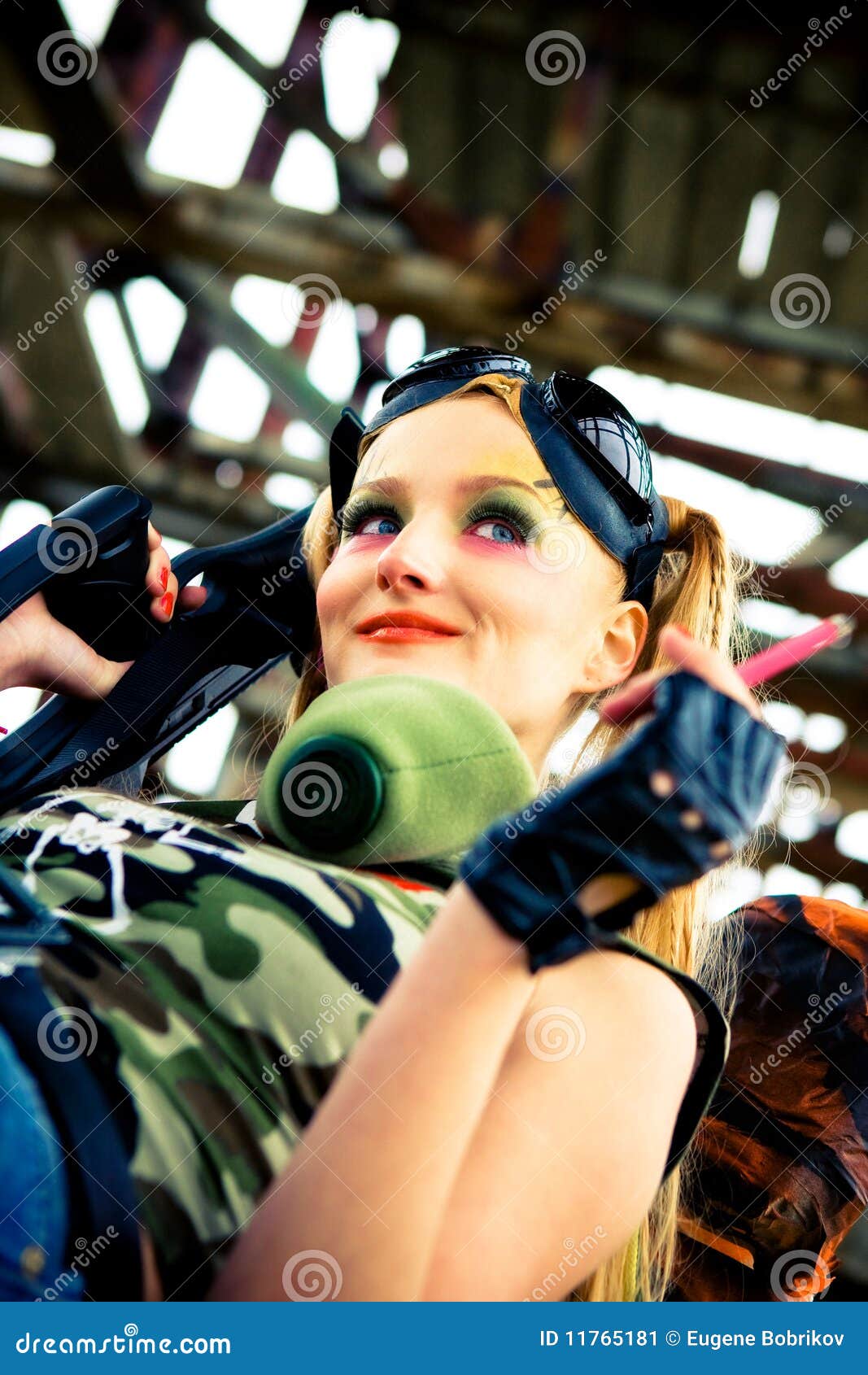 Mocking look stock image. Image of military, micking - 11765181