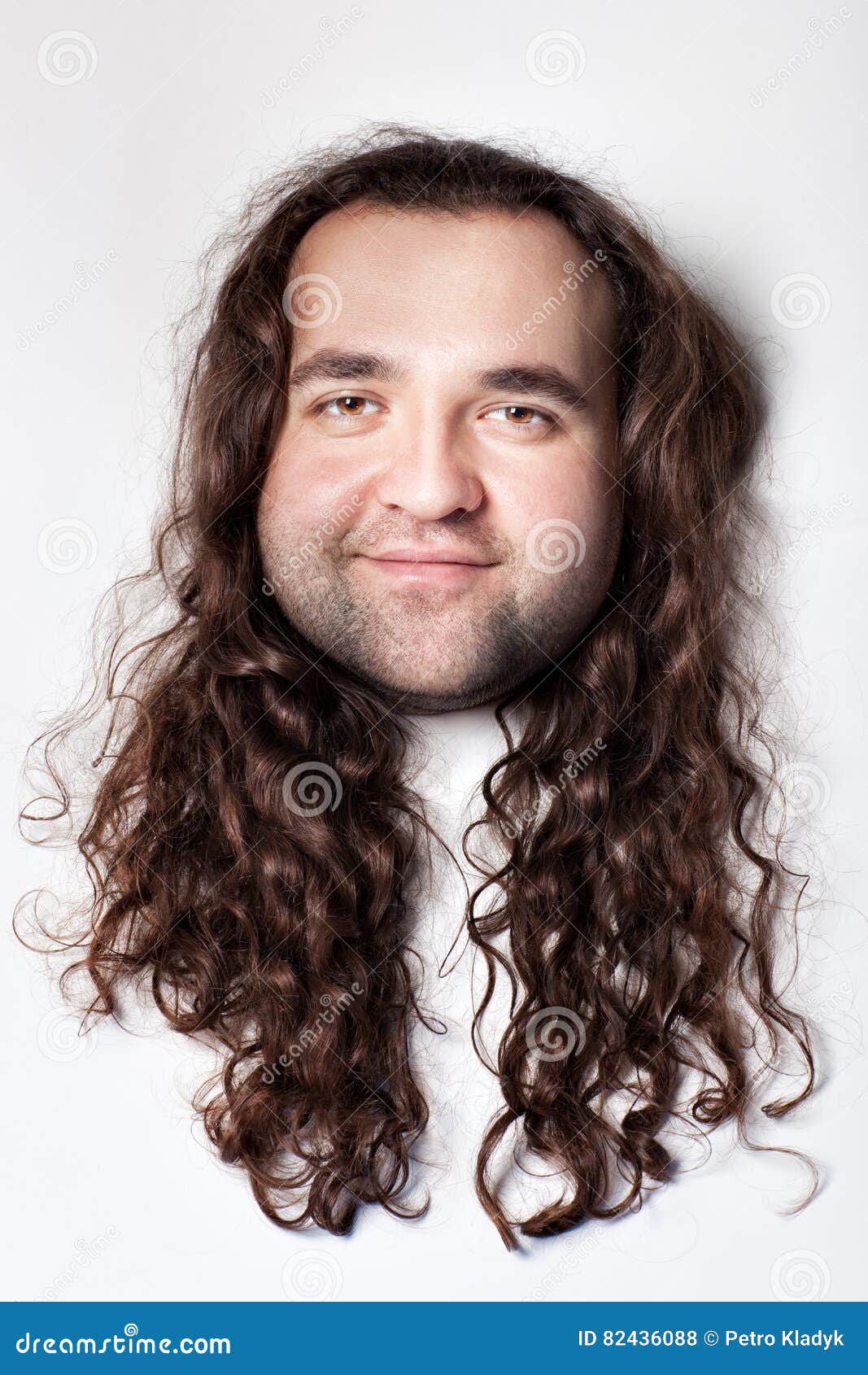 Mocking the man`s face. stock photo. Image of caucasian - 82436088