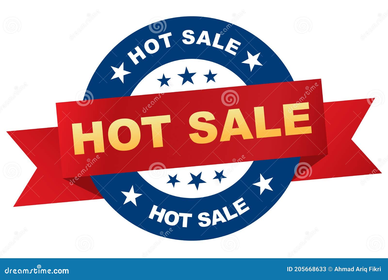 Big Sale Ribbon. Big Sale Round Sign Stock Vector - Illustration of ...