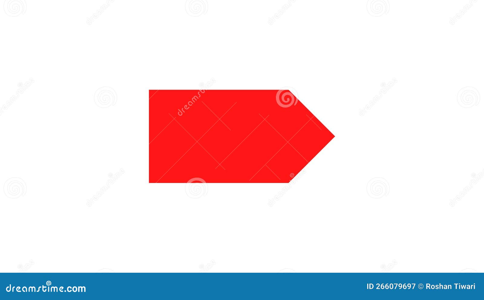 Arrow Block Right stock illustration. Illustration of wallpaper - 266079697