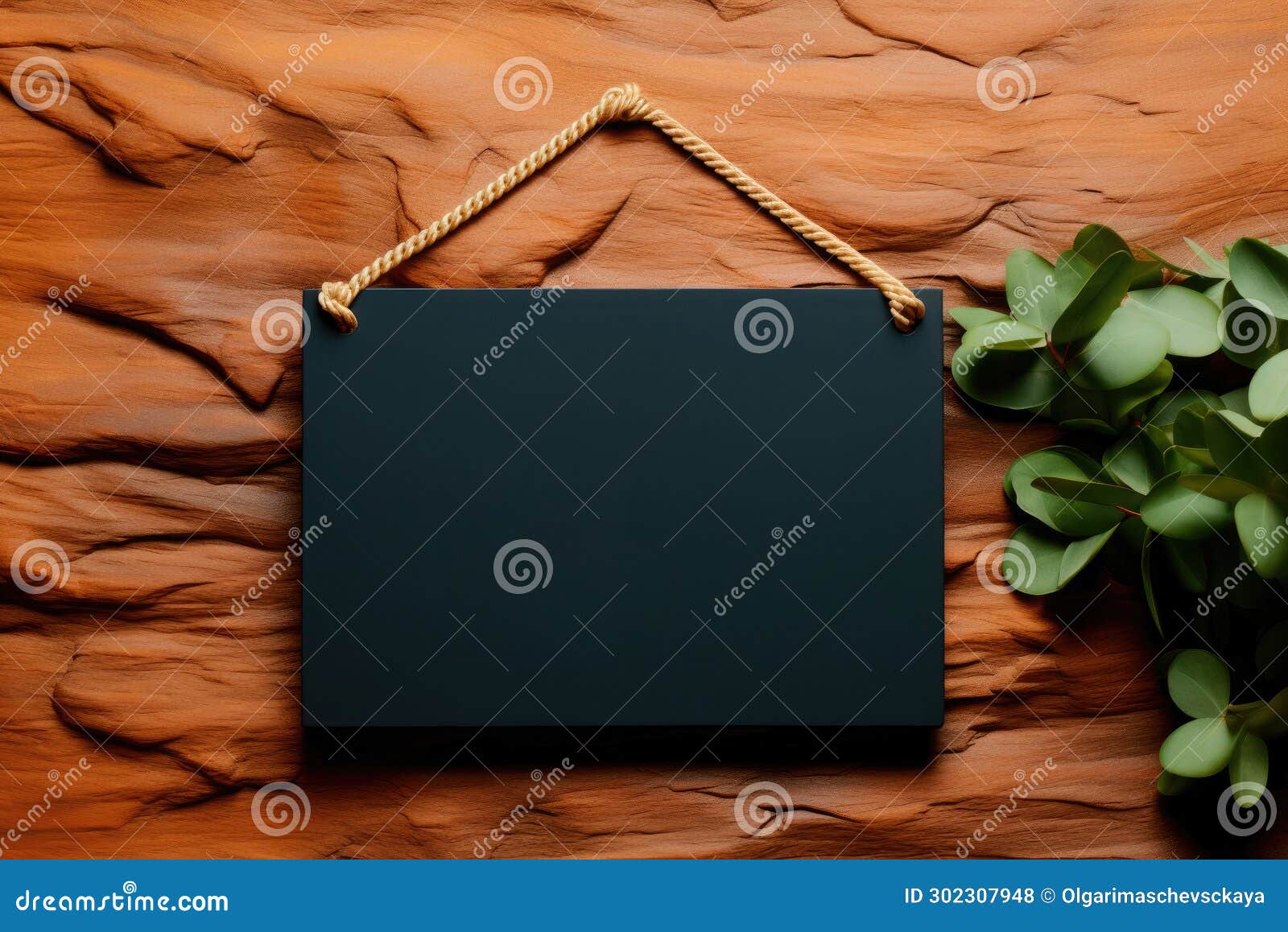 Mockup Black Square Layout on the Wall for the Logo Stock Illustration ...