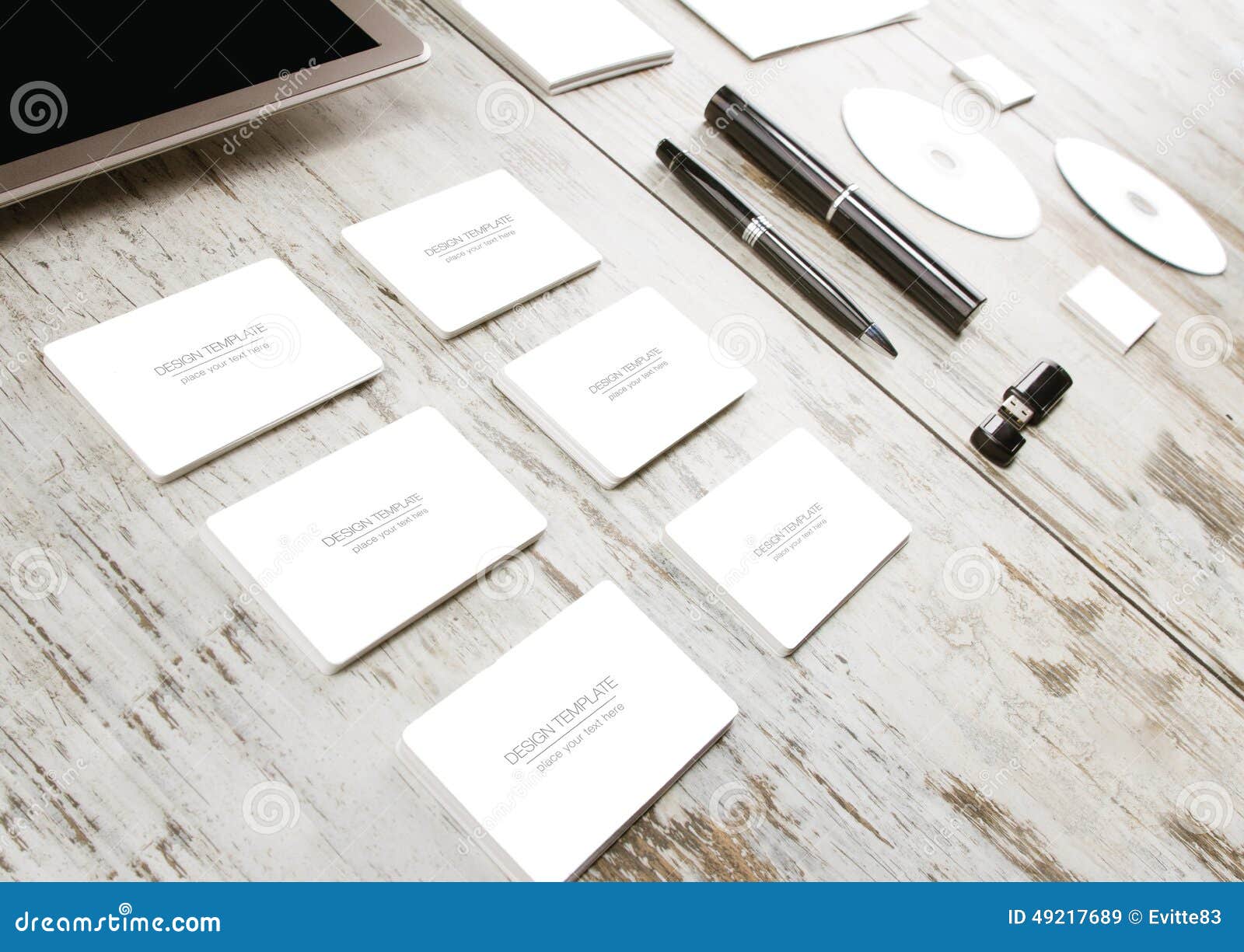 Mockup business template stock image. Image of letterhead - 49217689
