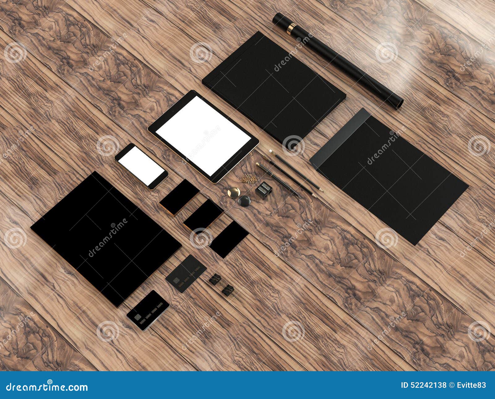 Mockup Business Template. Premium Stock Photo - Image of card ...