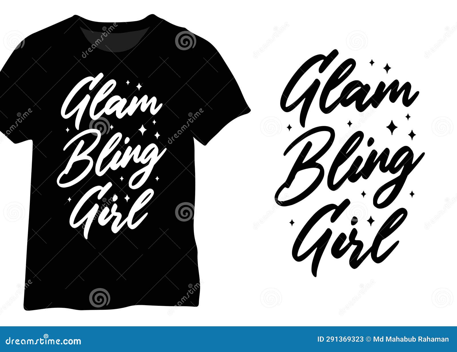 Glam Bling Girl, Glam Girl Fashion Quote, Fancy Girl Design Stock ...