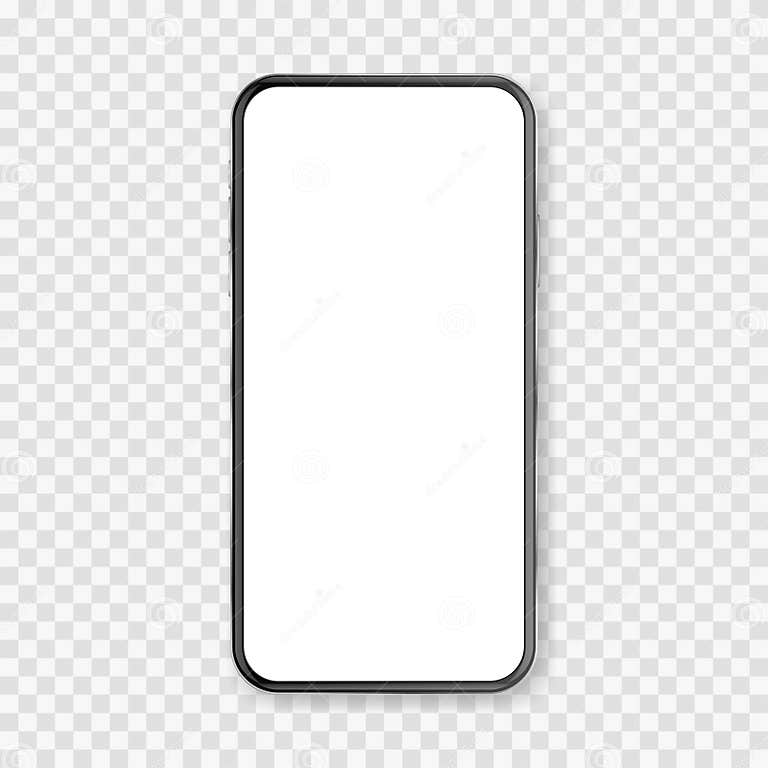 Mockup De Vetor De Telefone Celular. Smartphone Vazio Ilustração do ... Mockup De Vetor De Telefone Celular. Smartphone Vazio Ilustração do ...