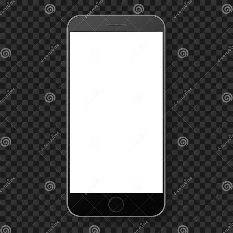 Mockup De Vetor De Telefone Celular. Smartphone Vazio Ilustração do ... Mockup De Vetor De Telefone Celular. Smartphone Vazio Ilustração do ...