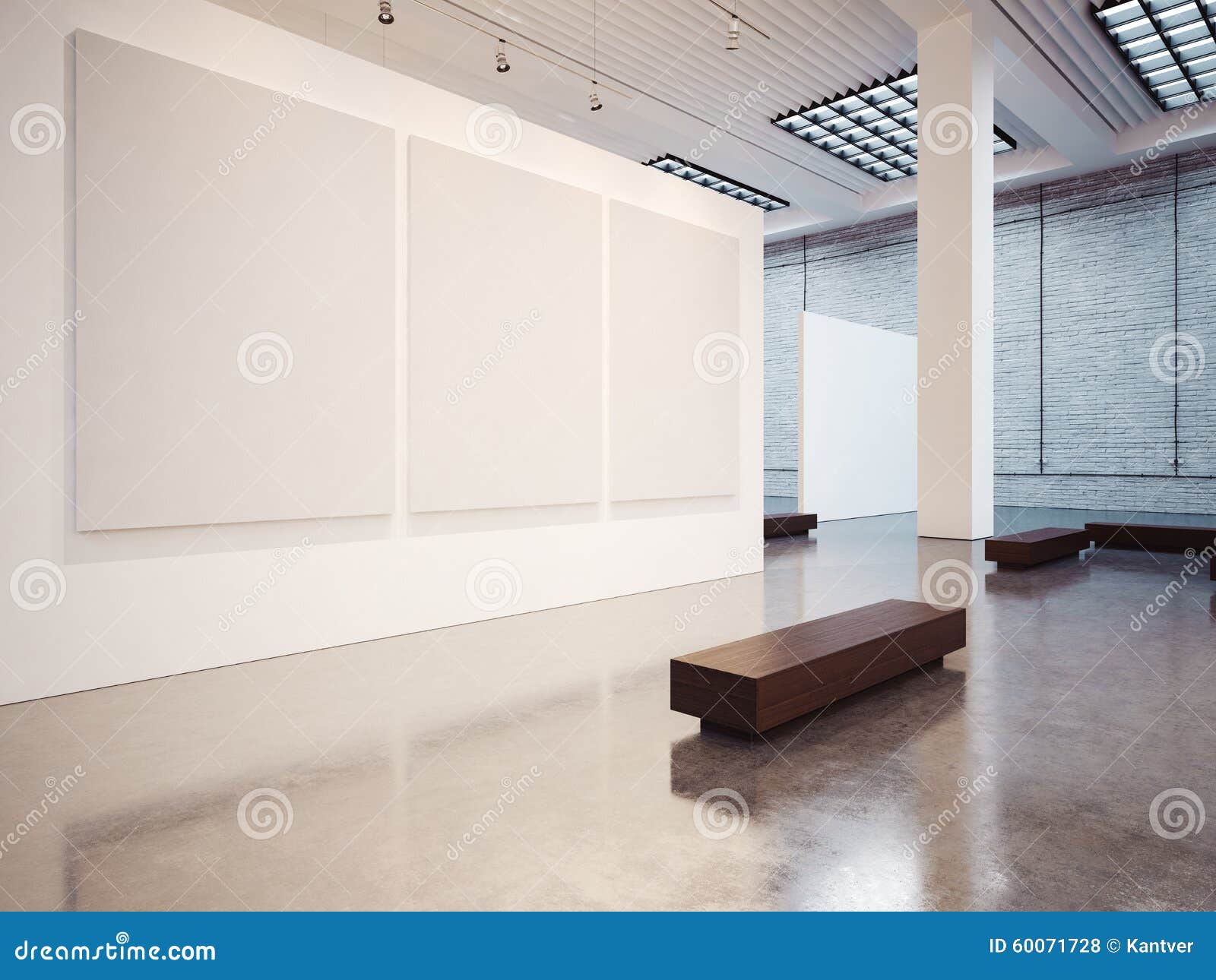 Empty Gallery Stock Photo | CartoonDealer.com #25891608