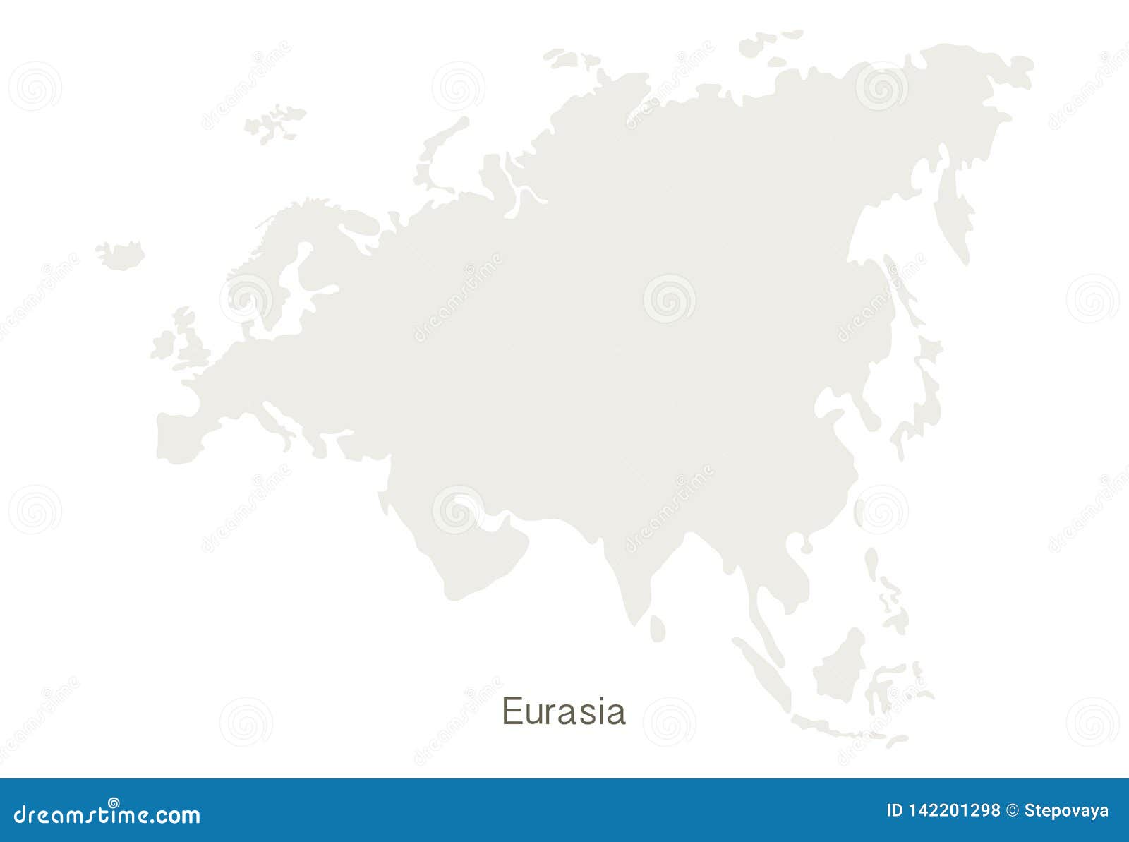 Blank Map Of Eurasia No Borders