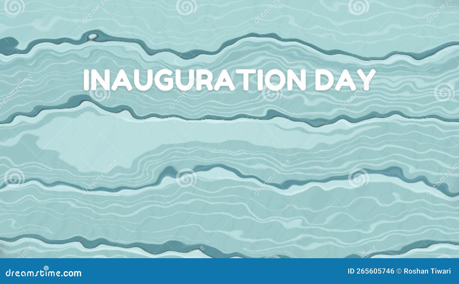 Happy Inauguration Day Wish Image Stock Illustration - Illustration of ...