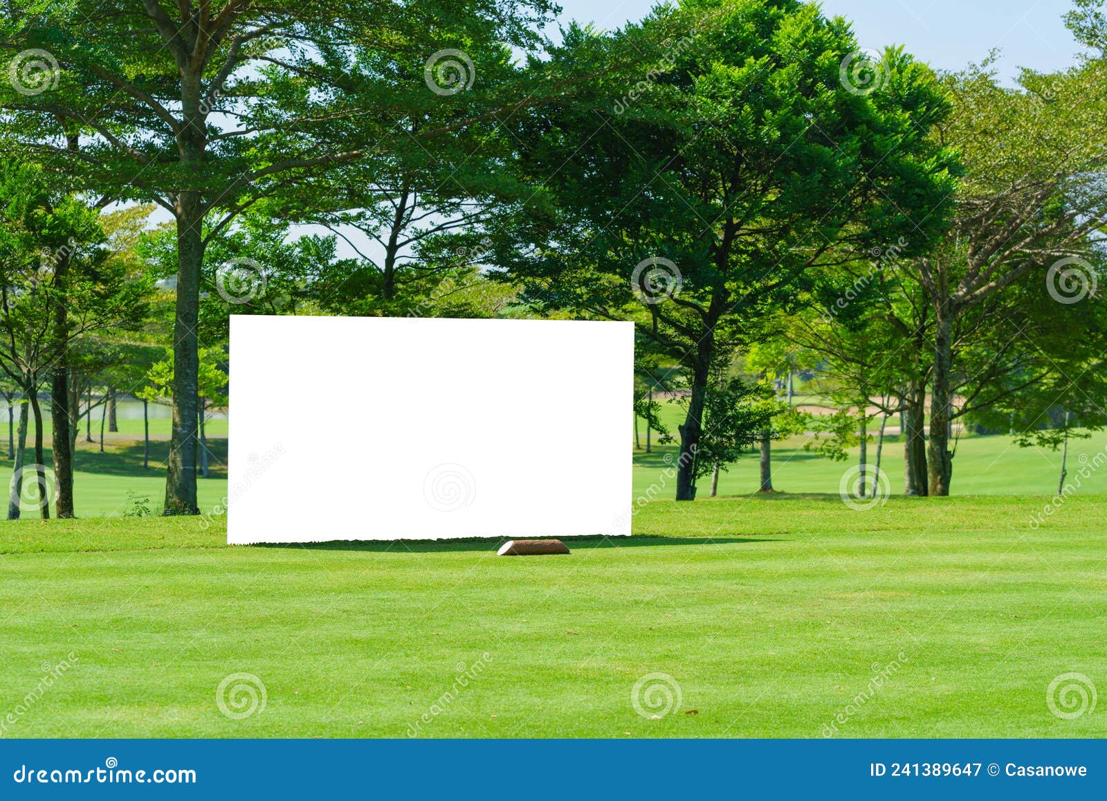 Mockup Image of Blank Billboard White Screen Posters Billboard for ...