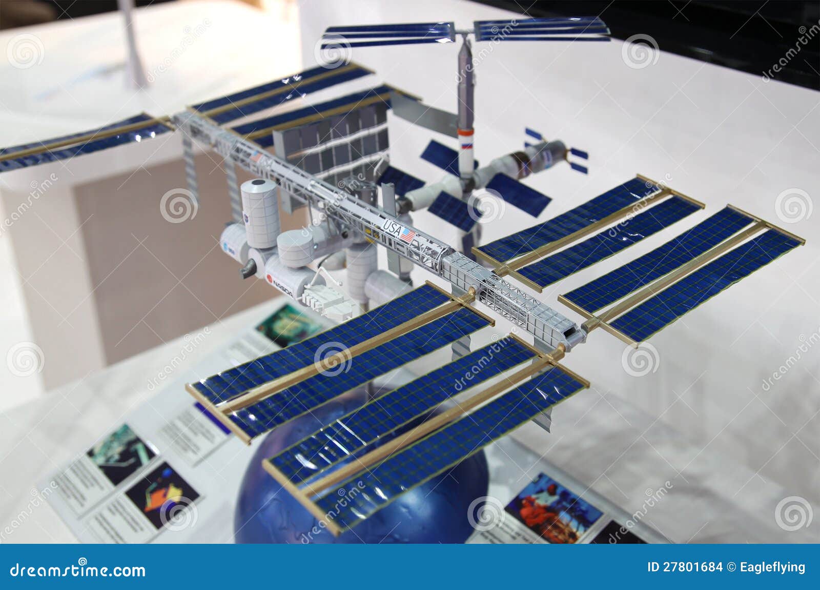 International Space Station Scale Model