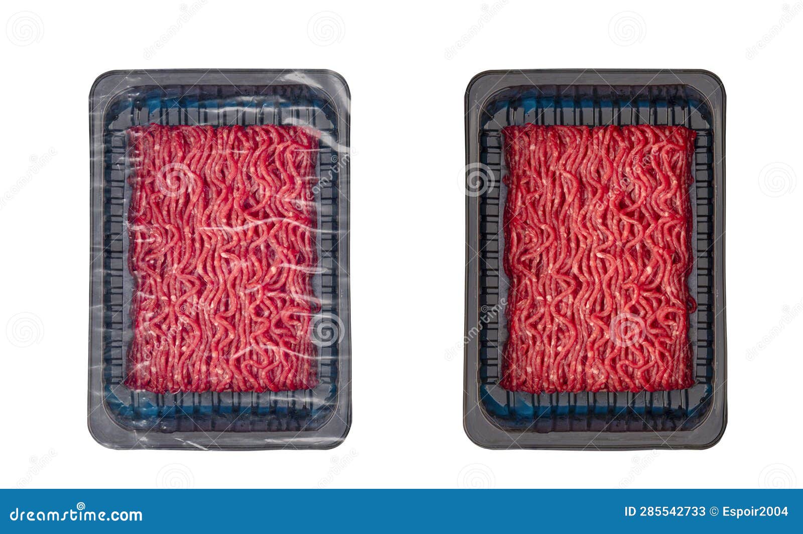 Mockup of Packaging of Minced Beef Meat. Stock Image - Image of pack ...