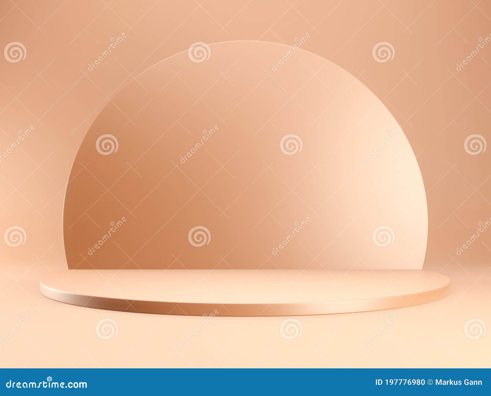 Mockup Podium With Stairs On White Background For Product Presentation ...