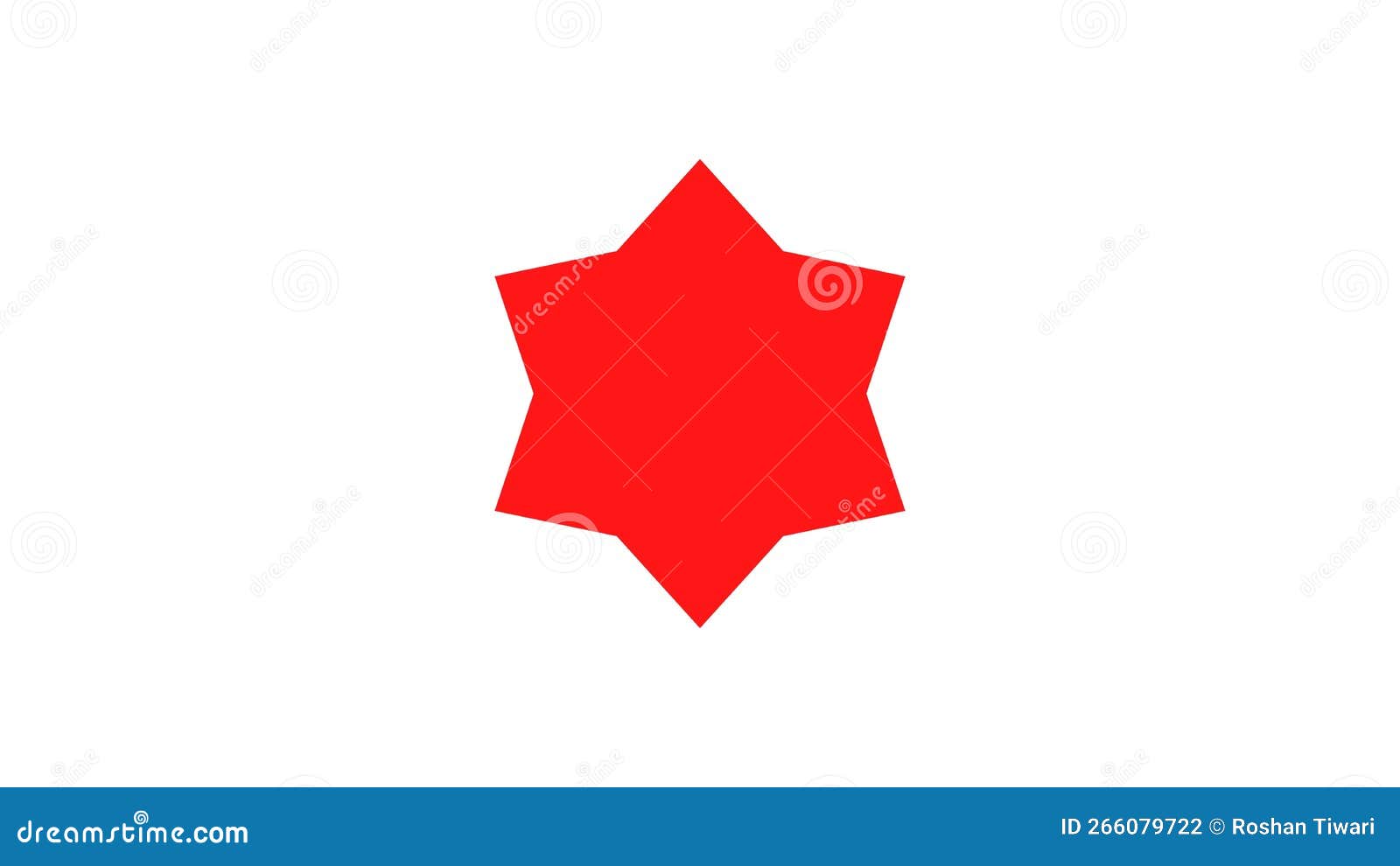 8 Pointed Star stock illustration. Illustration of mockup - 266079722