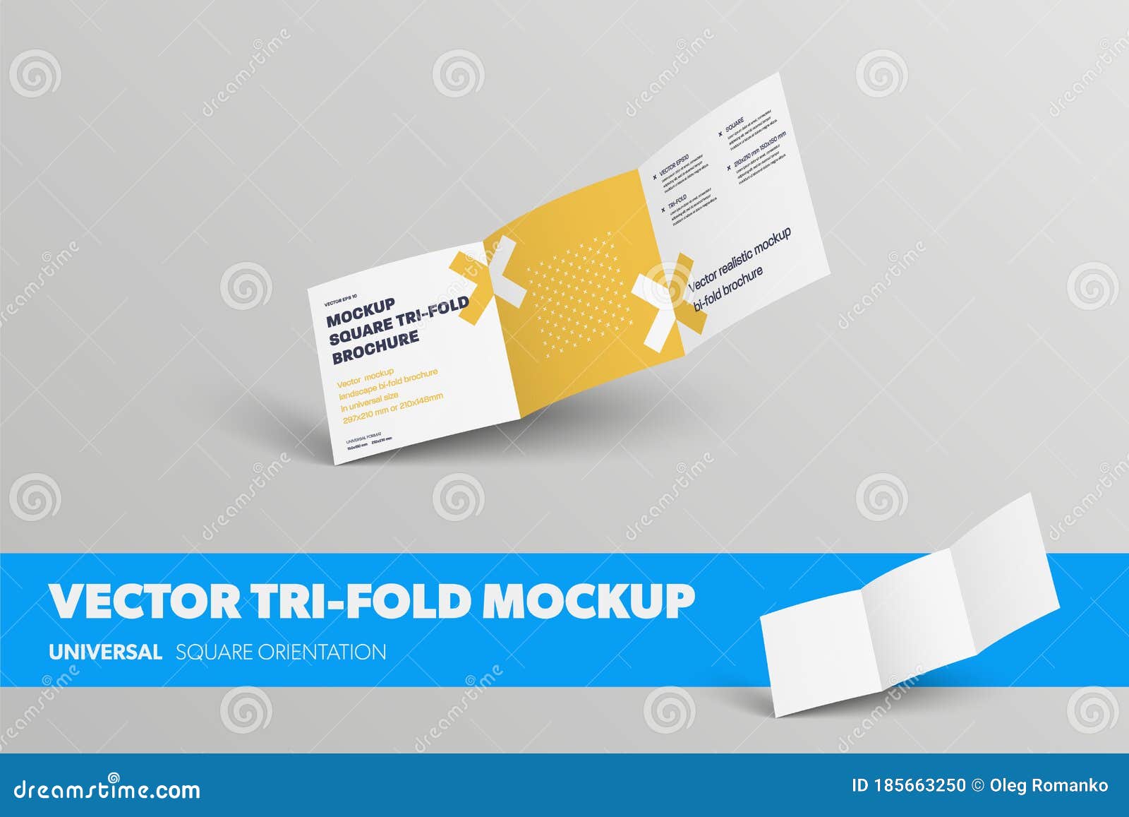 Leaflet Inside Left Page Stand On Table Royalty-Free Stock Photography ...