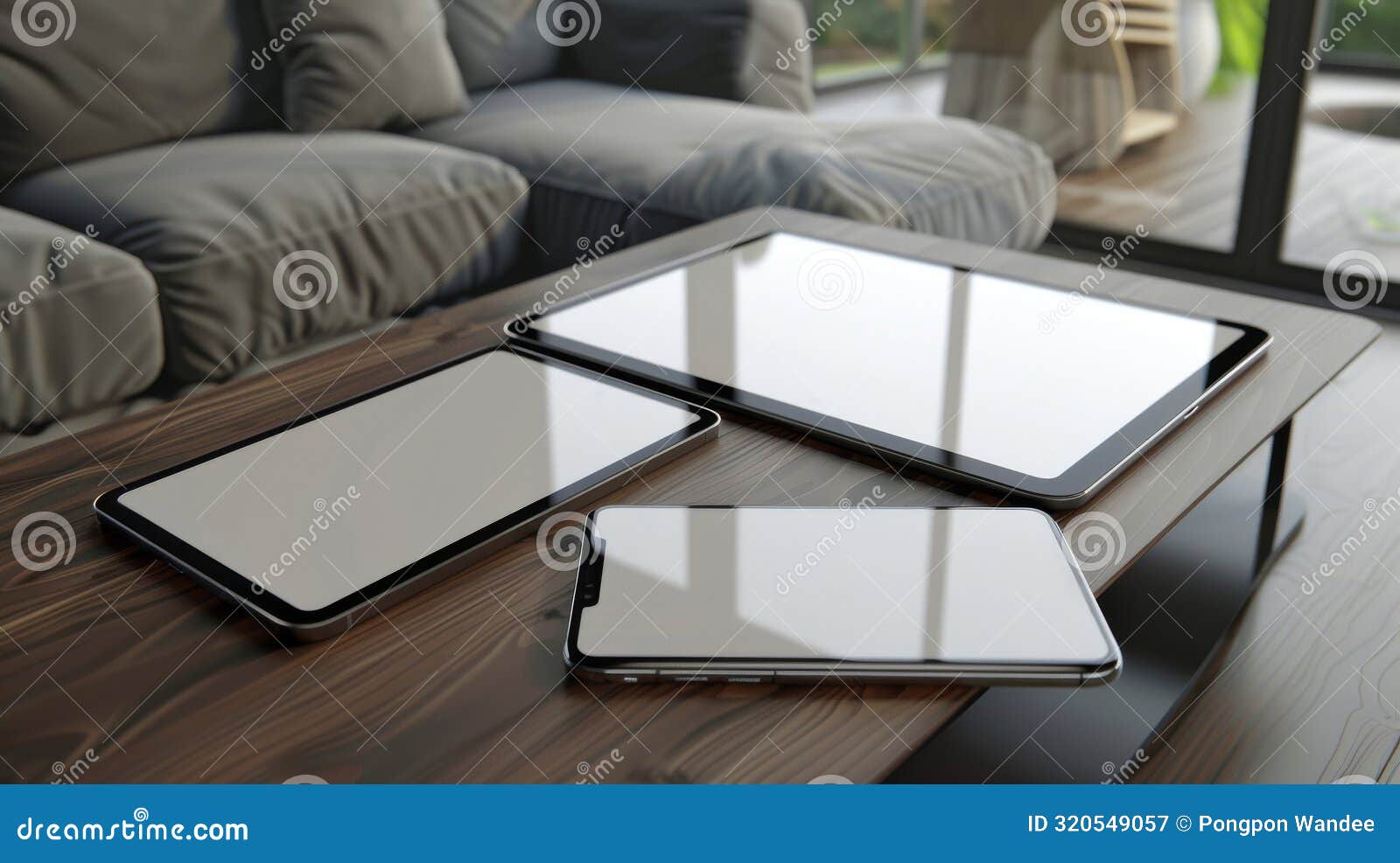 Three Tablets Royalty-Free Cartoon | CartoonDealer.com #35752736