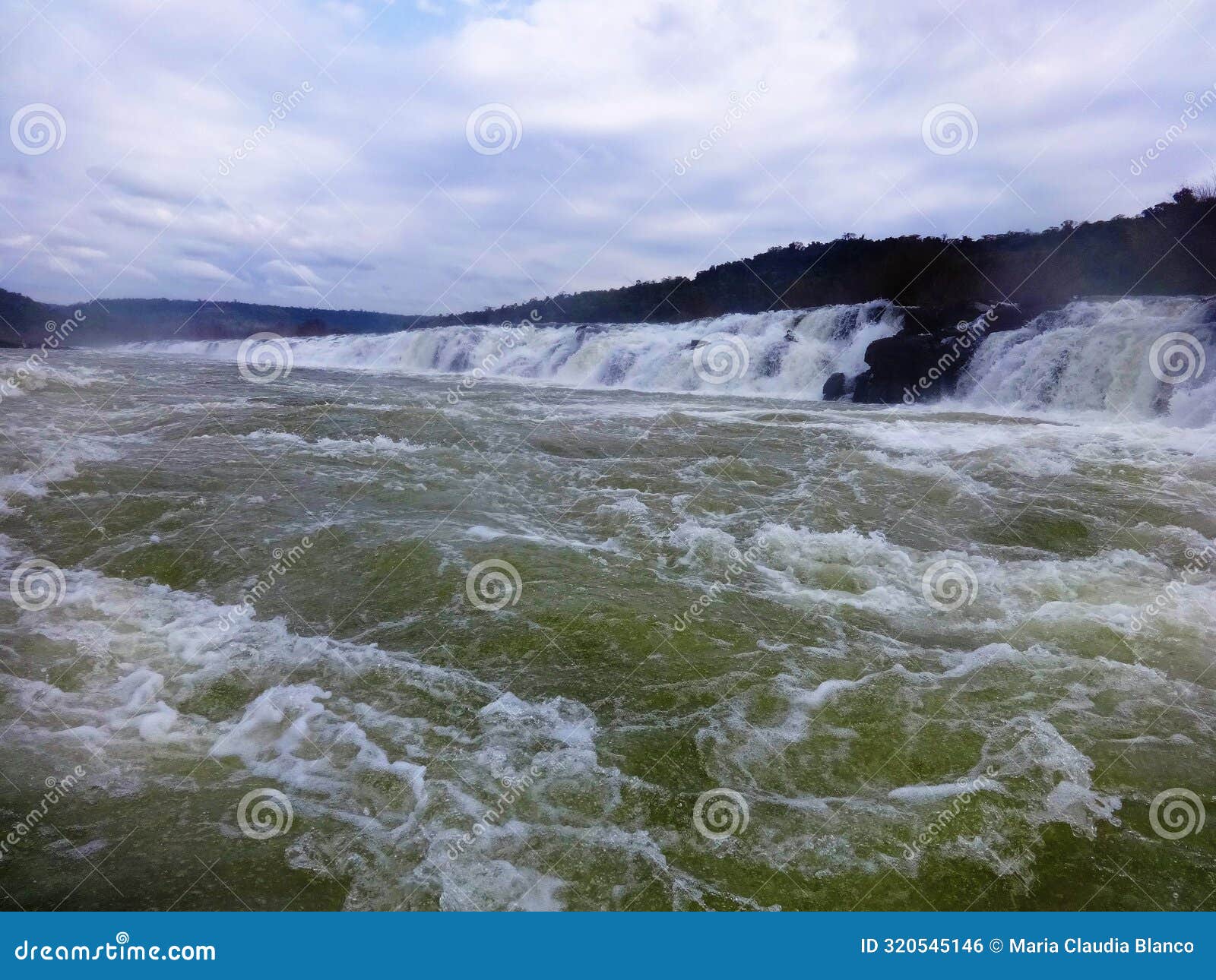 Mocona Waterfalls in Misiones Province, Argentina Stock Photo - Image ...