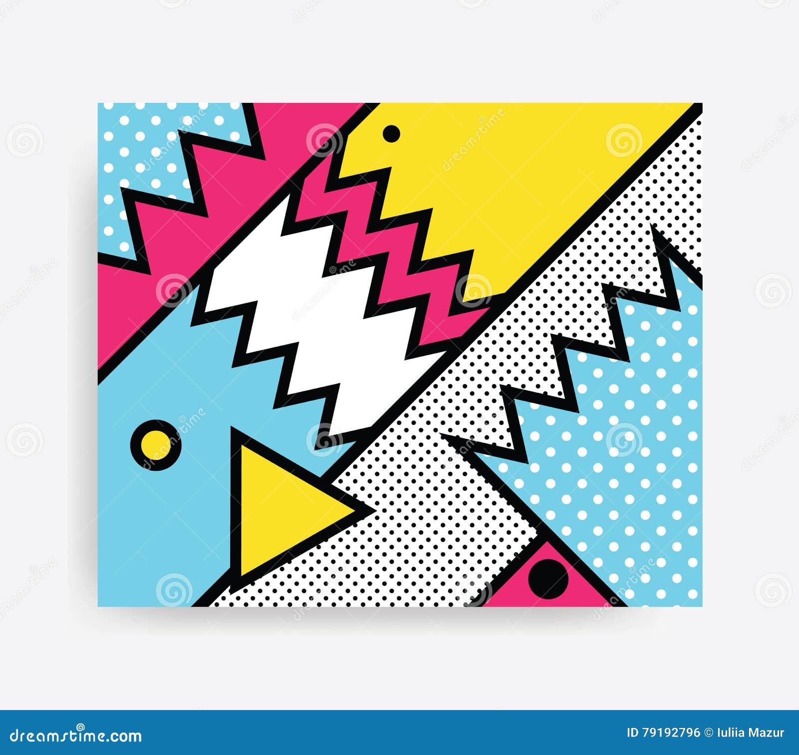 Modèle Coloré D'art De Bruit Illustration de Vecteur - Illustration du ...