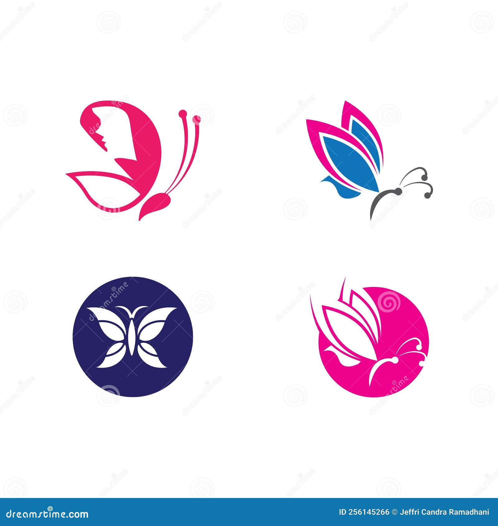 Modèle d'icône papillon illustration de vecteur. Illustration du forme ...