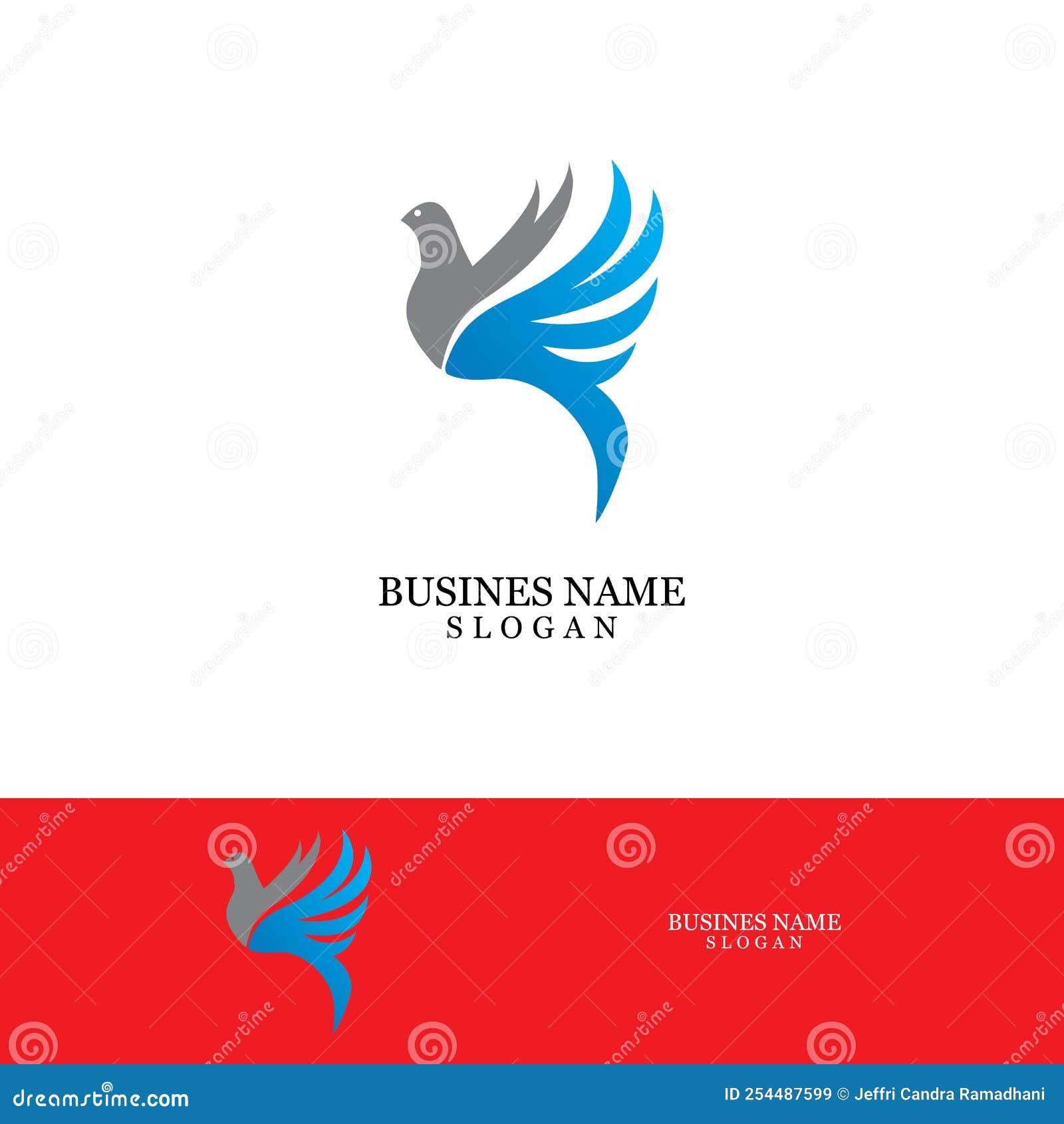 Modèle de logo de colombe illustration de vecteur. Illustration du ...