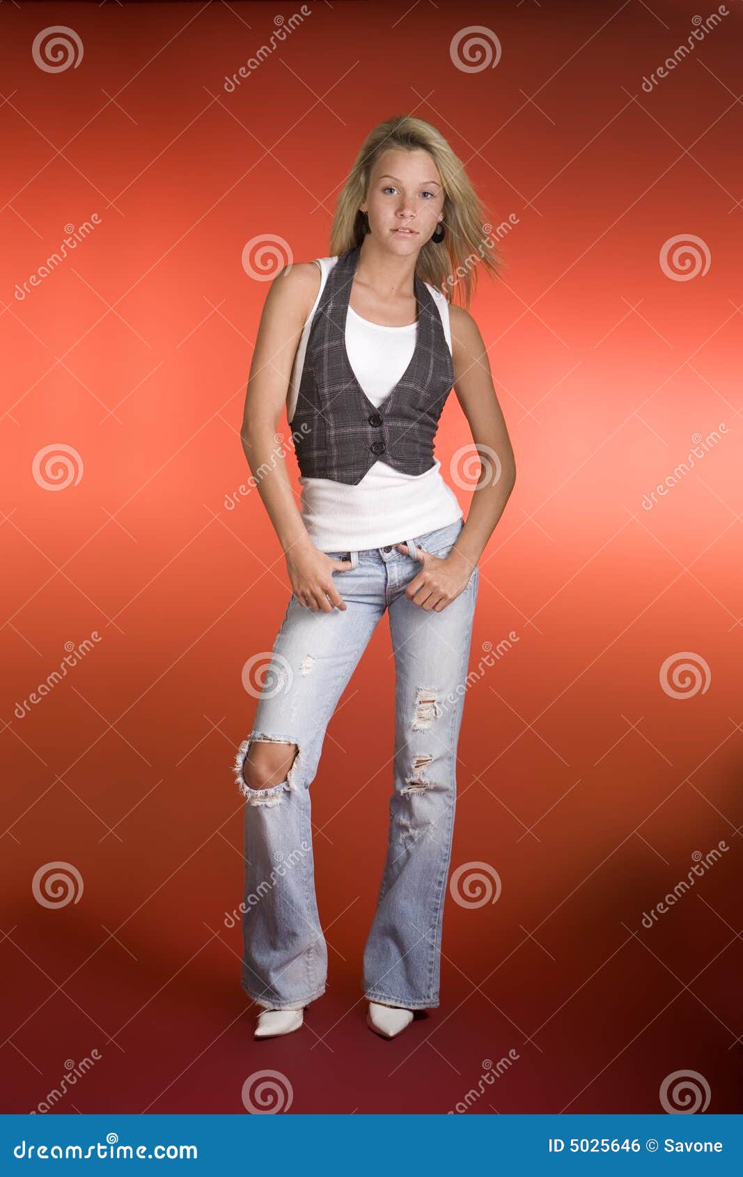 Modèle De Mode D'adolescent Photo stock - Image of gens, mignon: 5025646