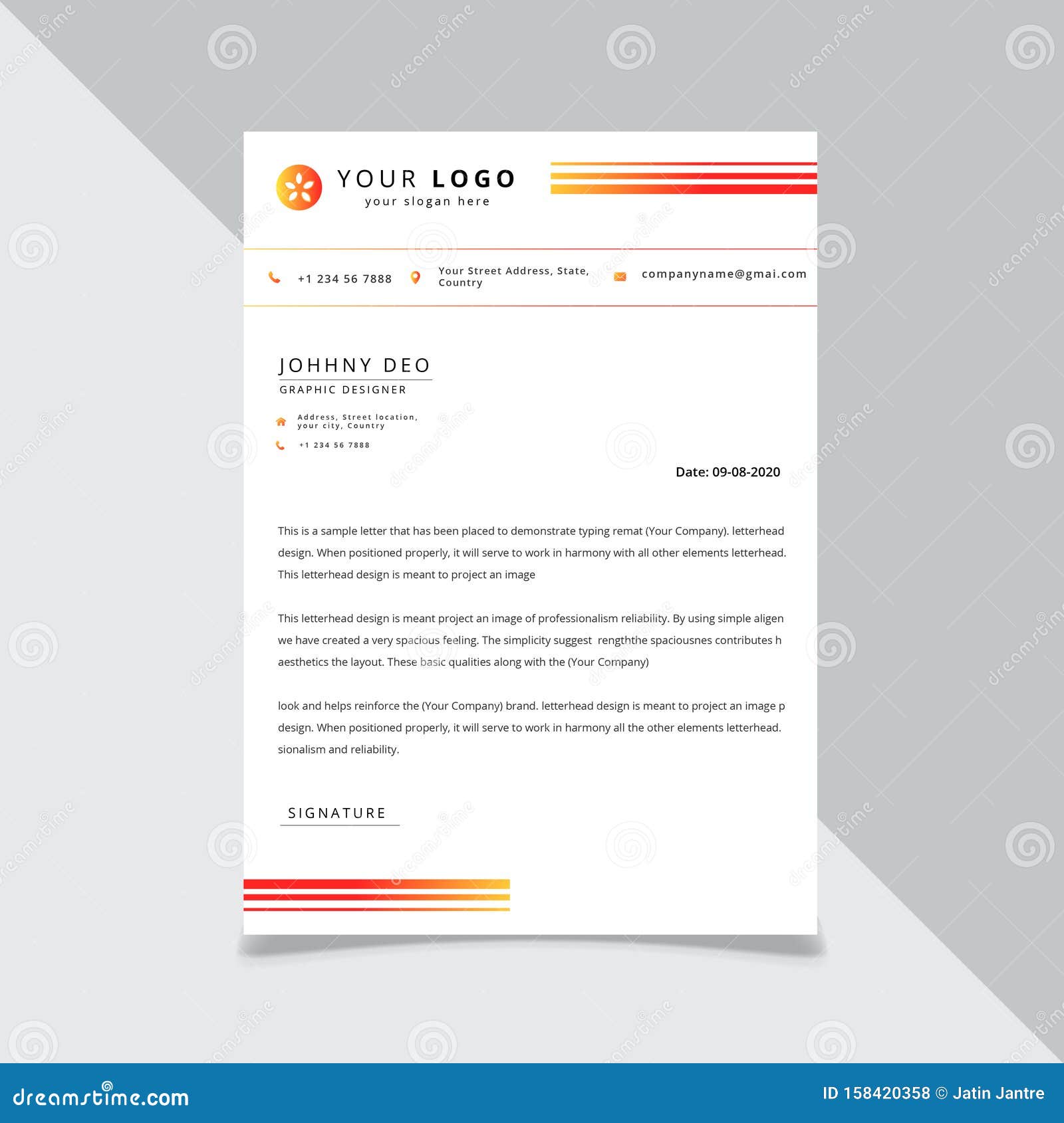 Modèle Vectoriel De Lettre Vectorielle Simple Illustration de Vecteur ...