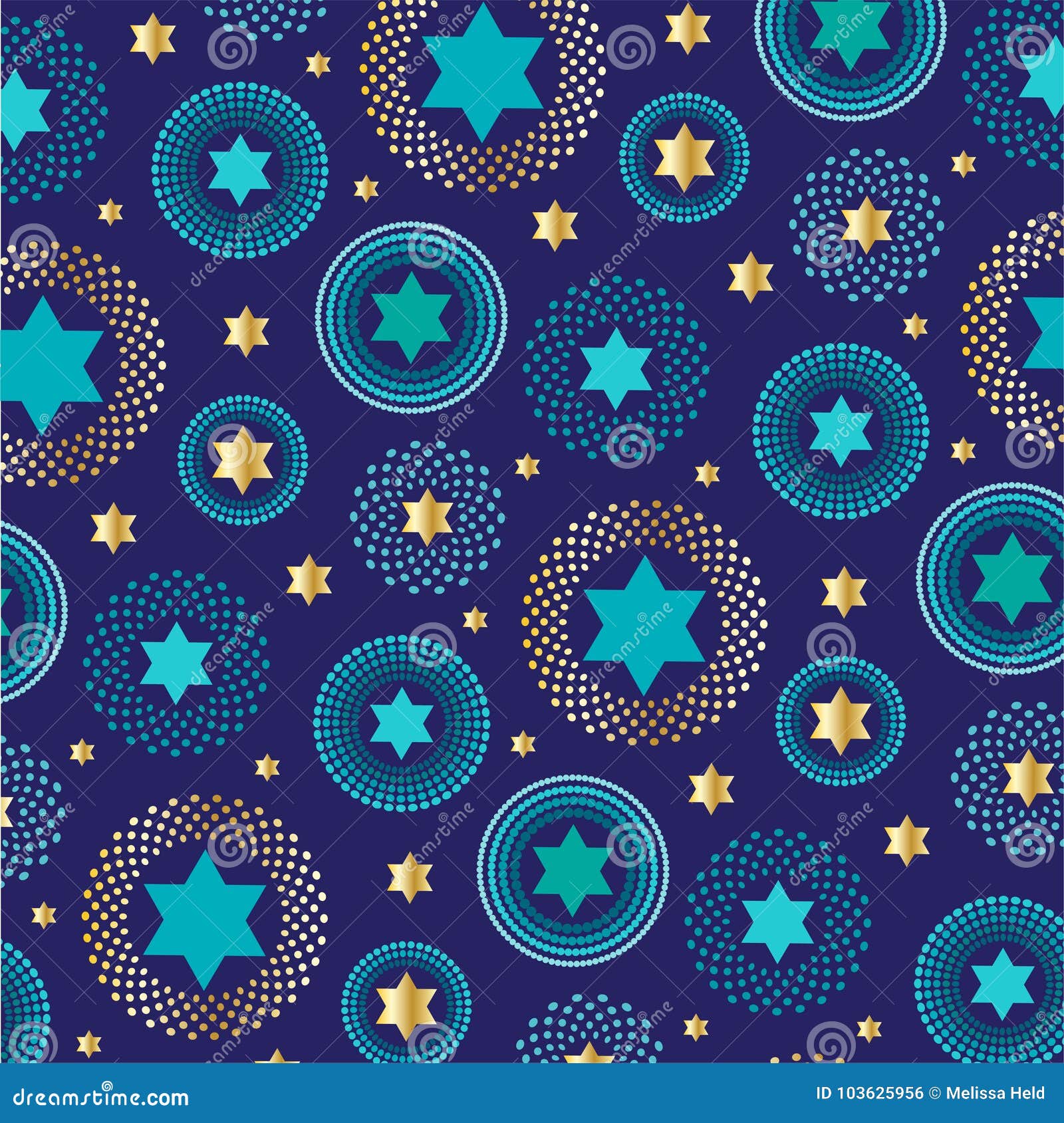Mod Jewish Star Background Pattern Stock Vector - Illustration of ...