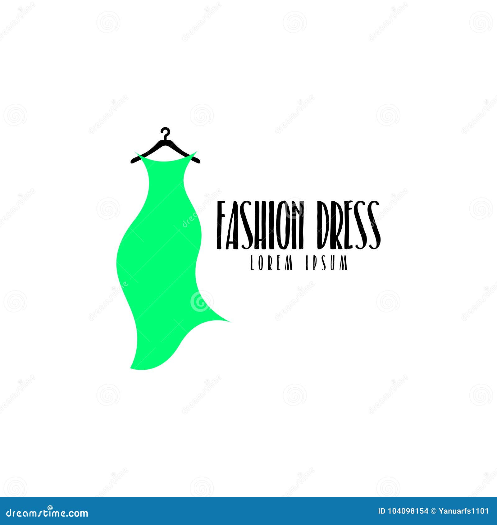 Moda Logo Vector Art Modelo Negocios Stock de ilustración - Ilustración ...